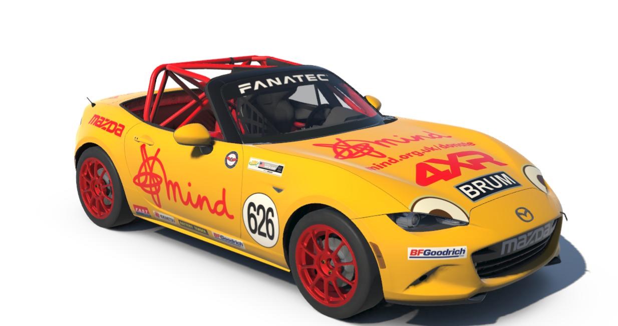 4X Racing - Race For Mental Health Mazda MX5 by Ryan R. - Trading Paints