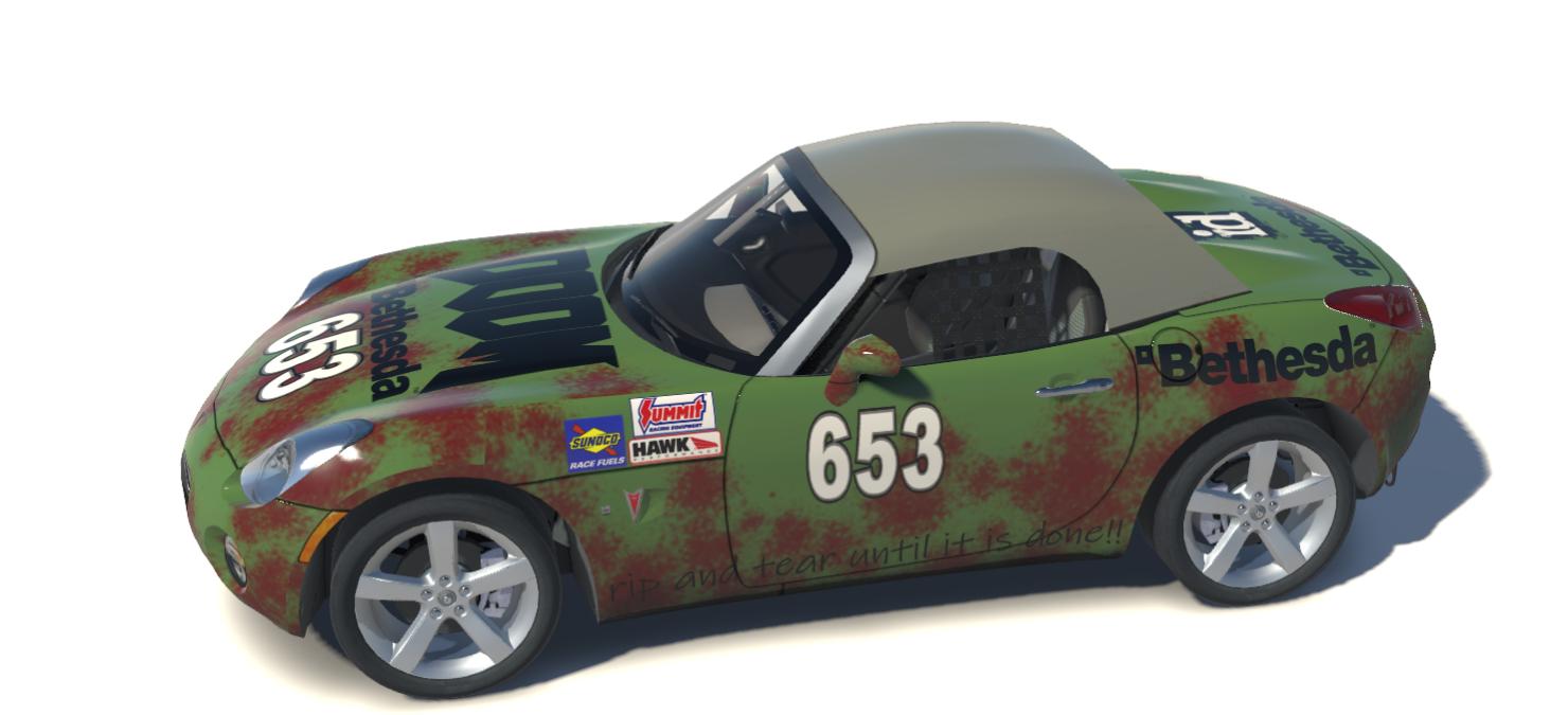 the doom Solstice (rookie car version by James S - Trading Paints