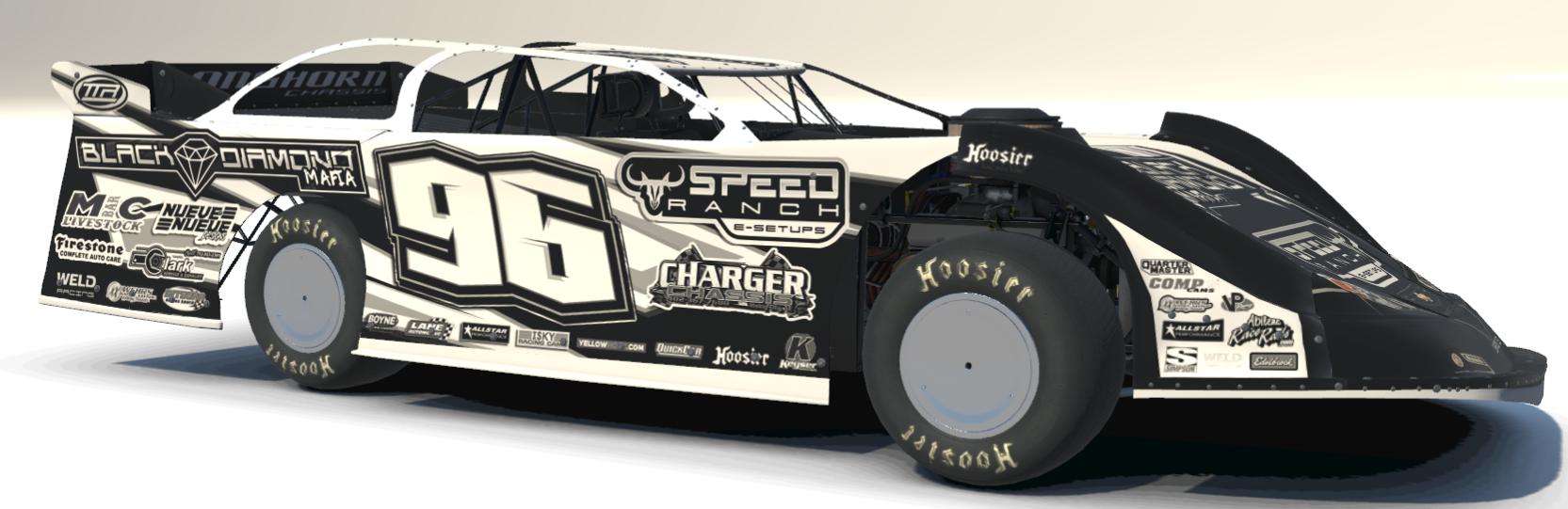 Skylar Pruitt #96 BlackDiamond DLM by Triston Sikes - Trading Paints