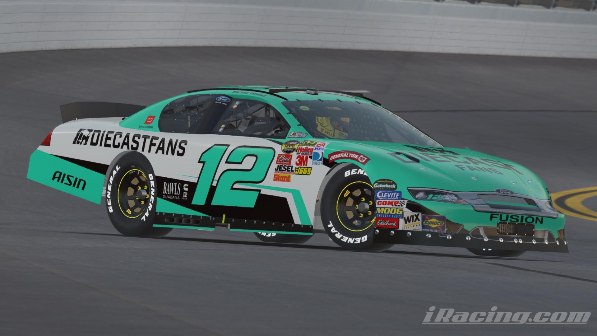 Walker Thomas - 2023 DiecastFans Gen4 by Jared W. - Trading Paints