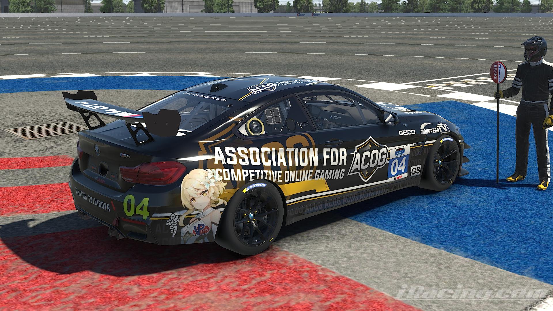 ACOG BMW M4 GT4 by Ezeckiel Reyes - Trading Paints