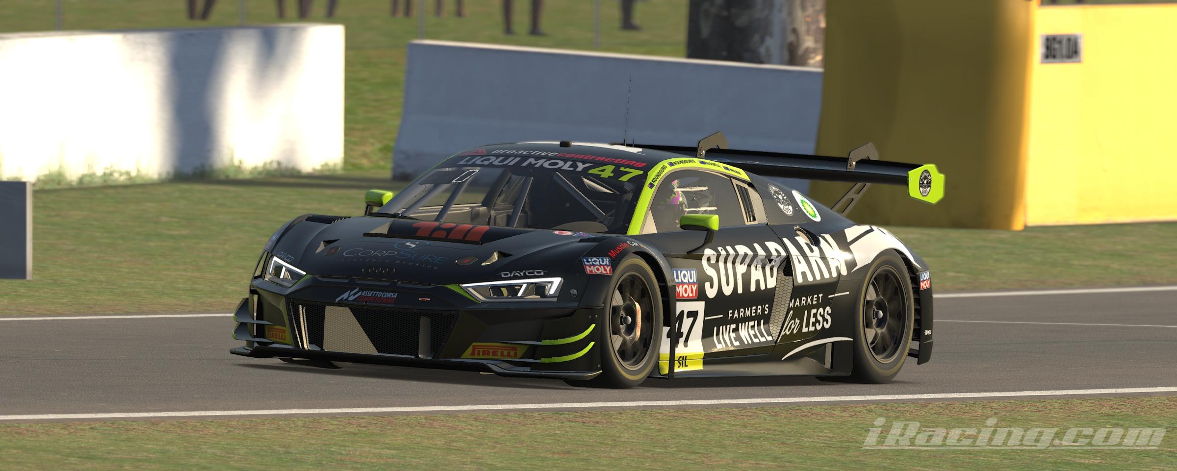 2023 Bathurst 12HR Supabarn Racing Audi 47 Evo by Tyler Newitt ...