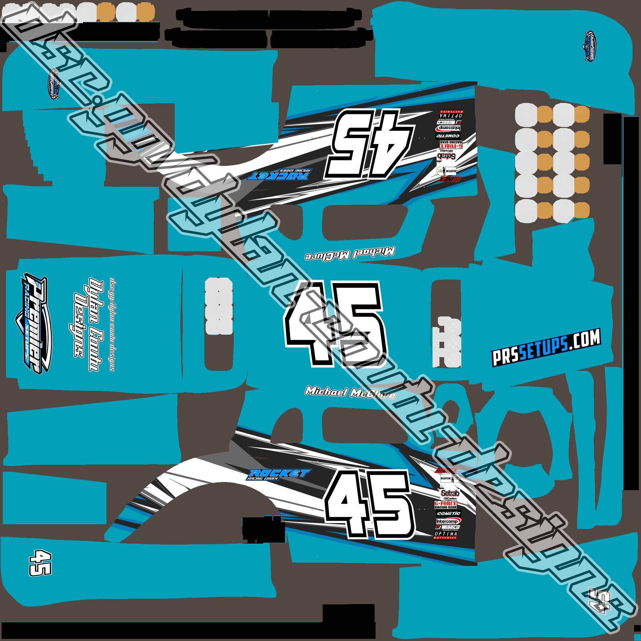 #45 PRS Legends Ford34c by Dylan Coutu - Trading Paints