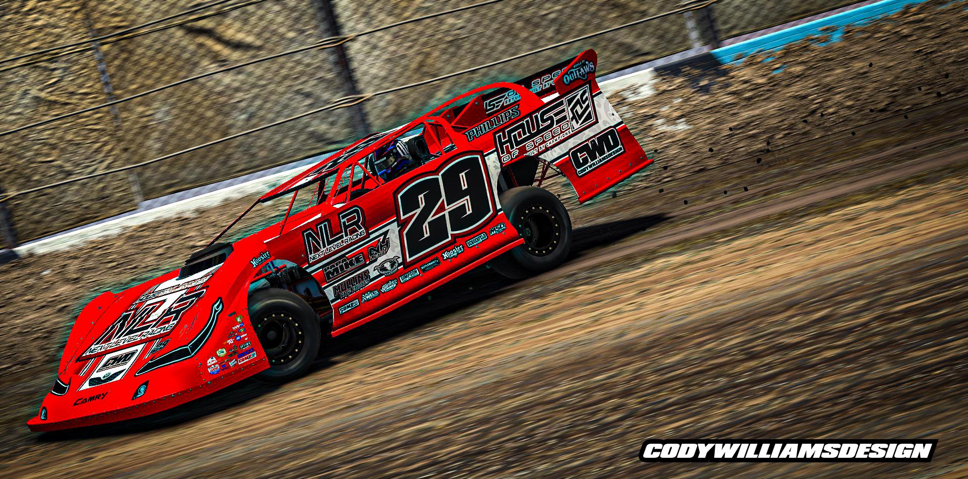 Lane Phillips Dirt Late Model! by Cody G Williams - Trading Paints