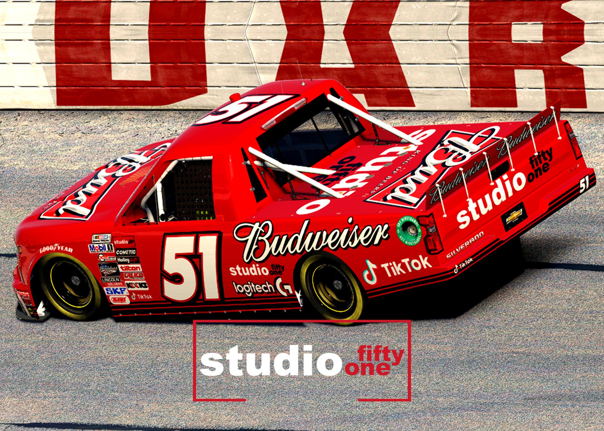 Budweiser Studio51 Throwback by Tj Allain - Trading Paints