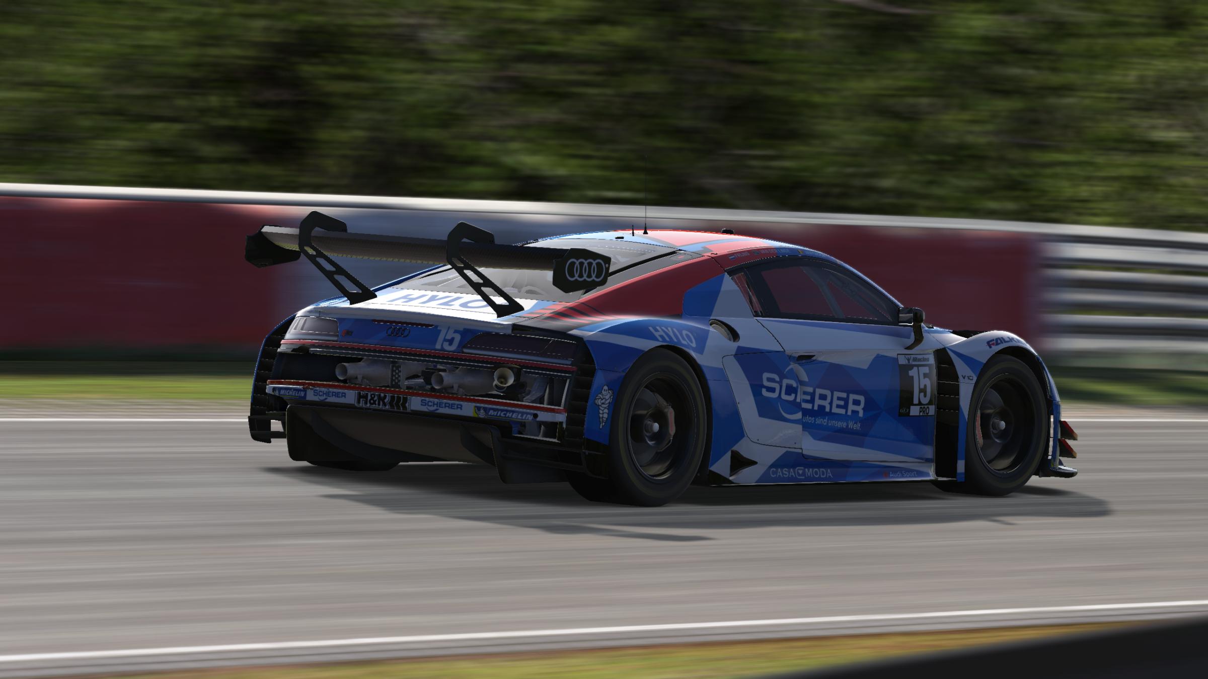 Audi GT3 Audi Sport Team Phoenix 2022 Nurburgring 24h #15 by Hugo ...