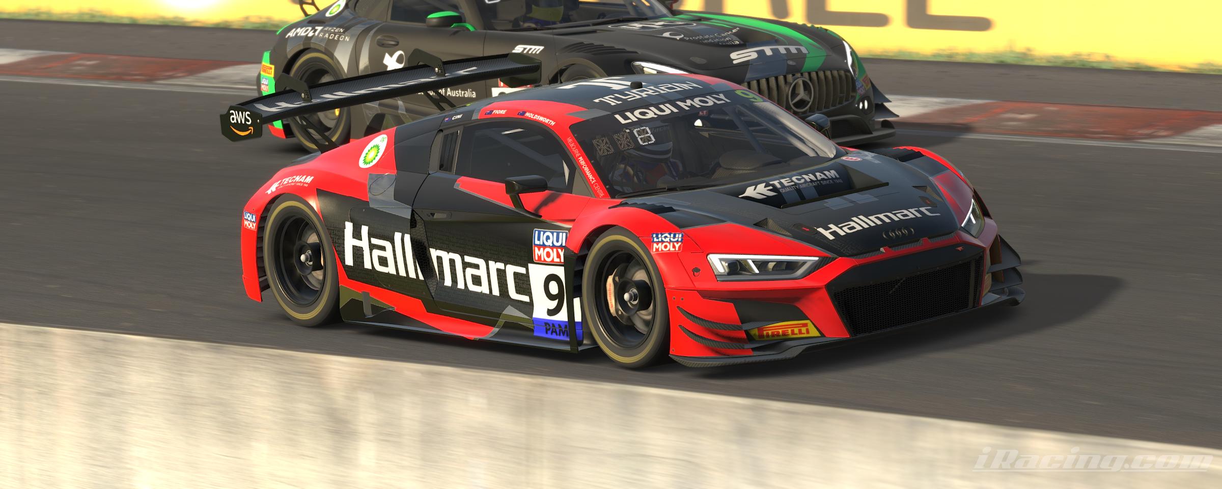 2023 Bathurst 12HR Hallmarc Racing Audi 9 by Tyler Newitt - Trading Paints