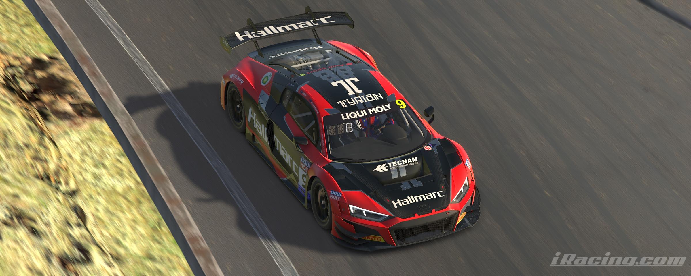 2023 Bathurst 12HR Hallmarc Racing Audi 9 by Tyler Newitt - Trading Paints