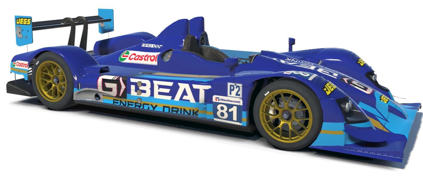 GBeat Blue Honda Performance Development ARX01C copy by Gene N ...