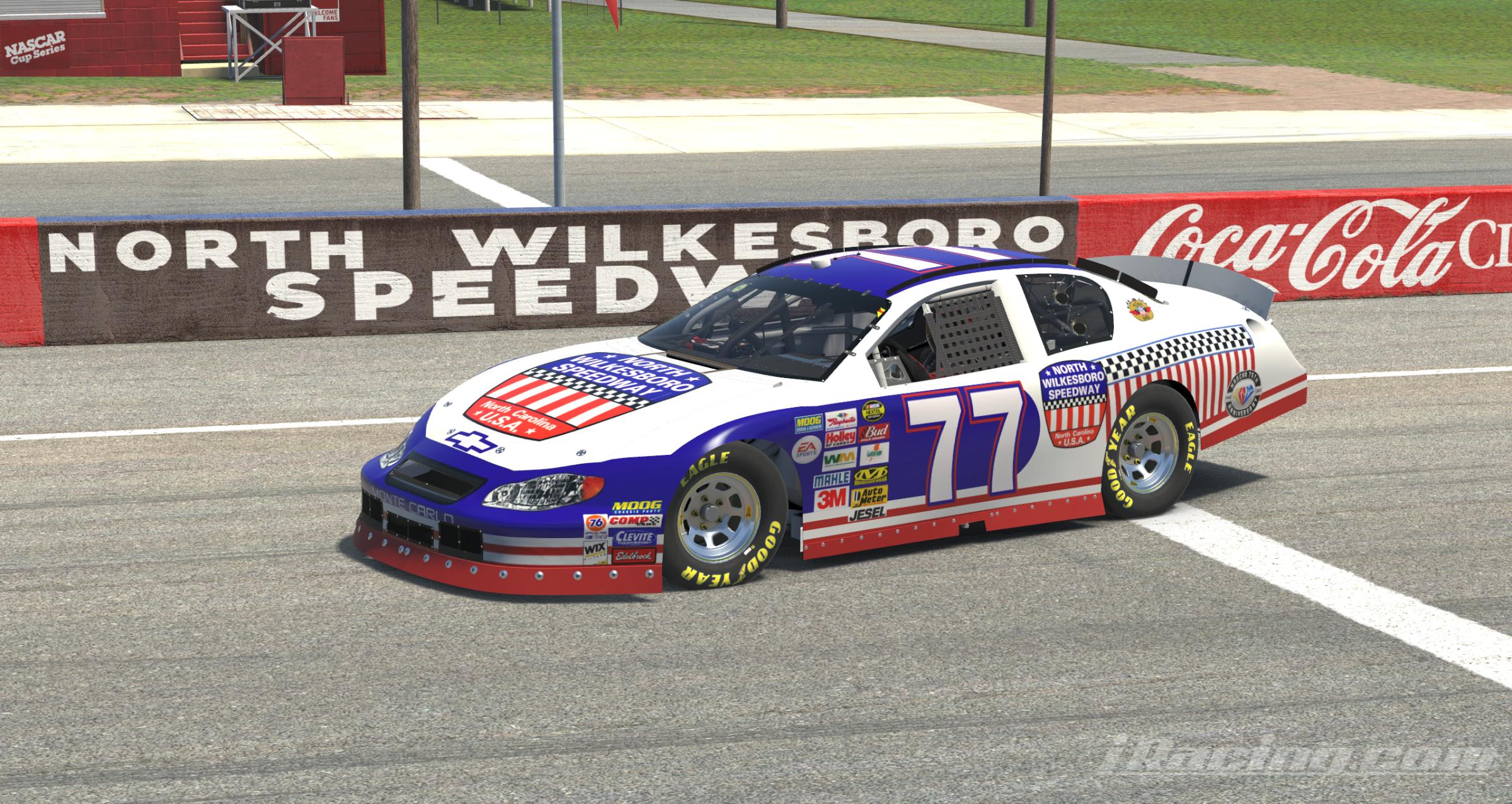 North Wilkesboro 2023 Diecast Arca/Gen 4 Monte Carlo Sim Stamp by Kyle ...