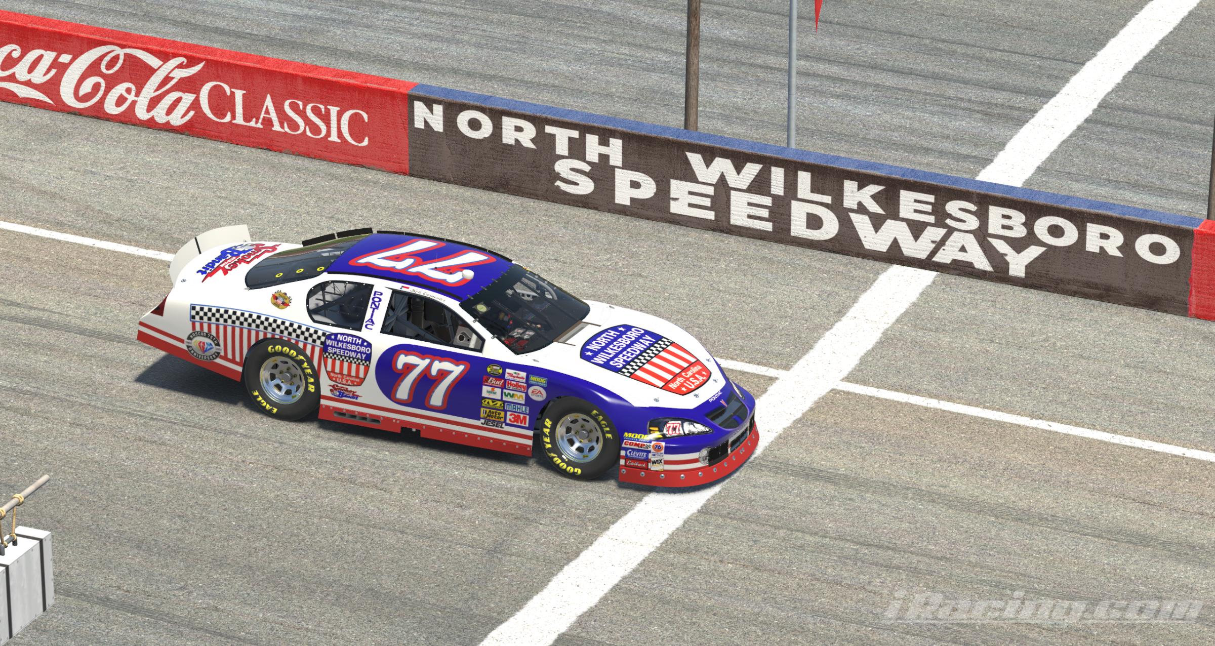 North Wilkesboro 2023 Diecast Arca/Gen 4 Monte Carlo Sim Stamp by Kyle ...