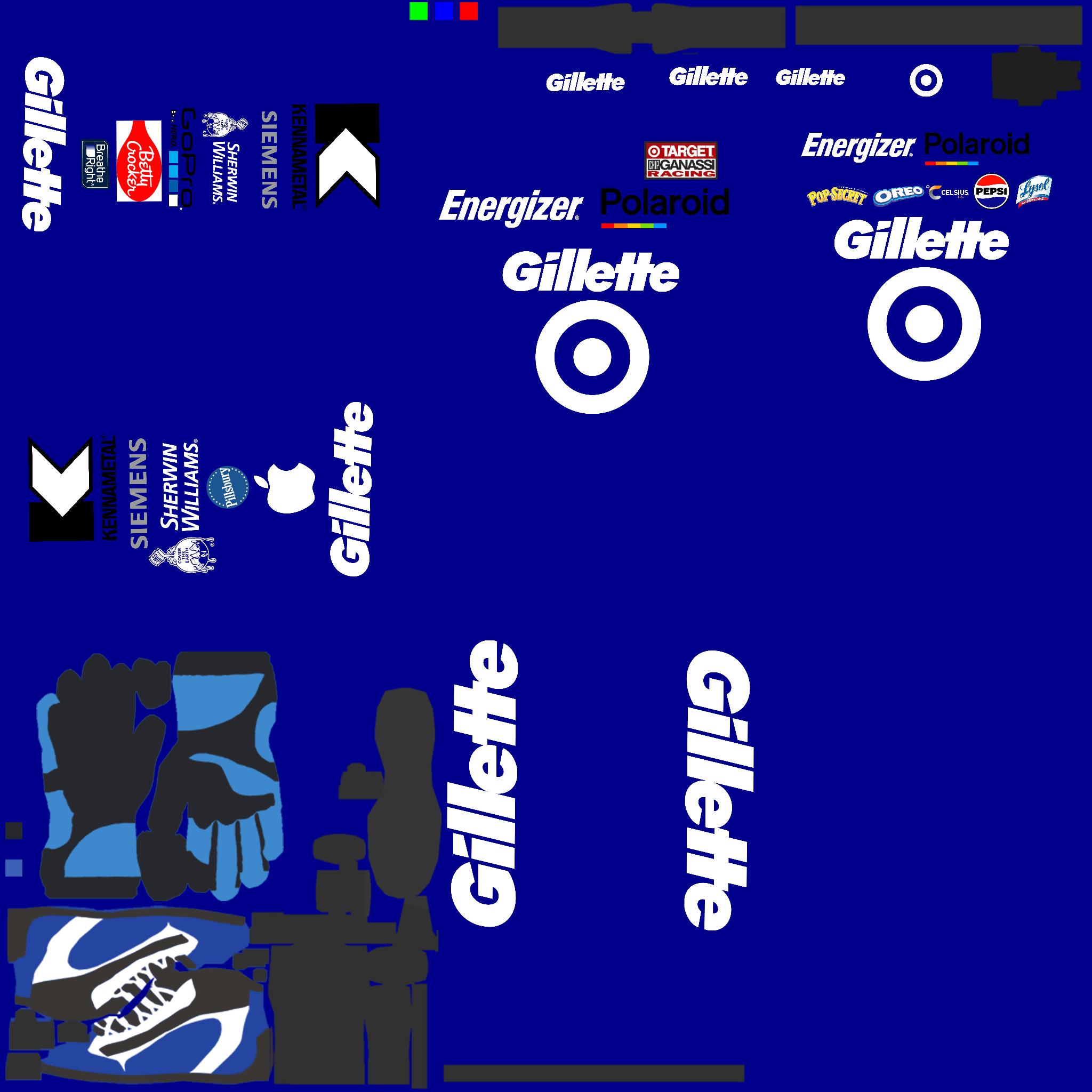 Gillette Target Firesuit 2024 by Brenden Broberg - Trading Paints