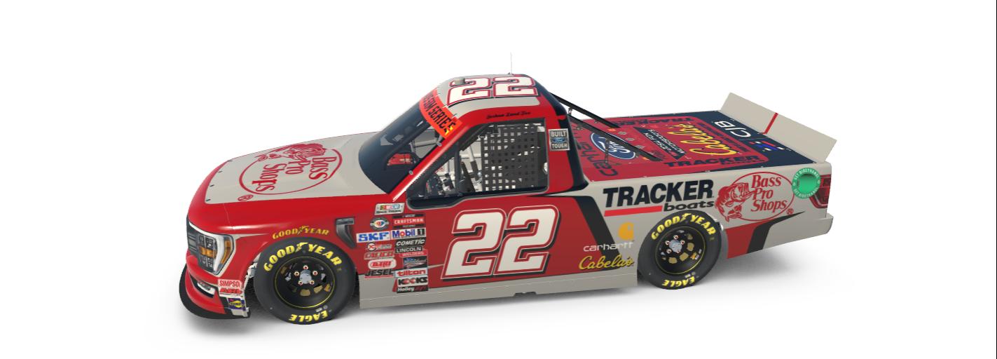 Josh Fox #22 Bass Pro Shops Alternate by Joshua Land Fox - Trading Paints