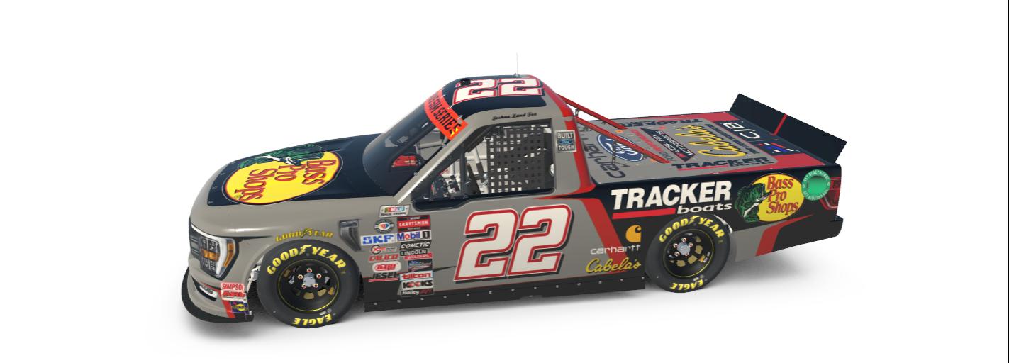 Josh Fox #22 Bass Pro Shops Primary by Joshua Land Fox - Trading Paints