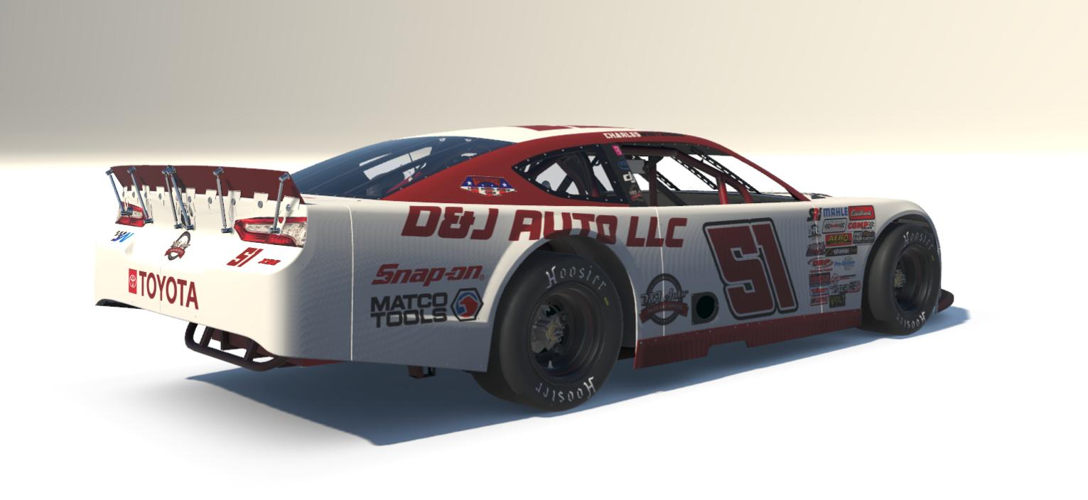 #51 D&J AUTO LMSC CAMRY XSE by Trey Whitehead - Trading Paints