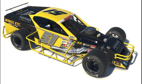 Jeremy Clements Racing Alliance Driveaway Solutions Chevy 51 by Joseph ...