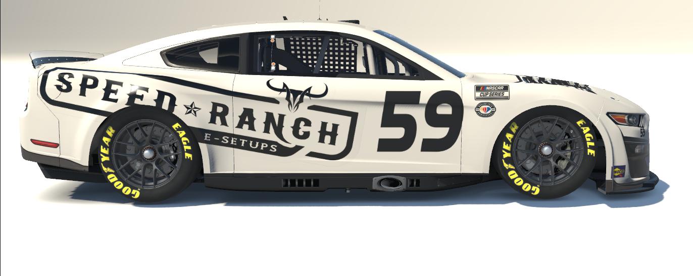 SPEED RANCH - NG MUSTANG - WHITE by Joshua O. - Trading Paints