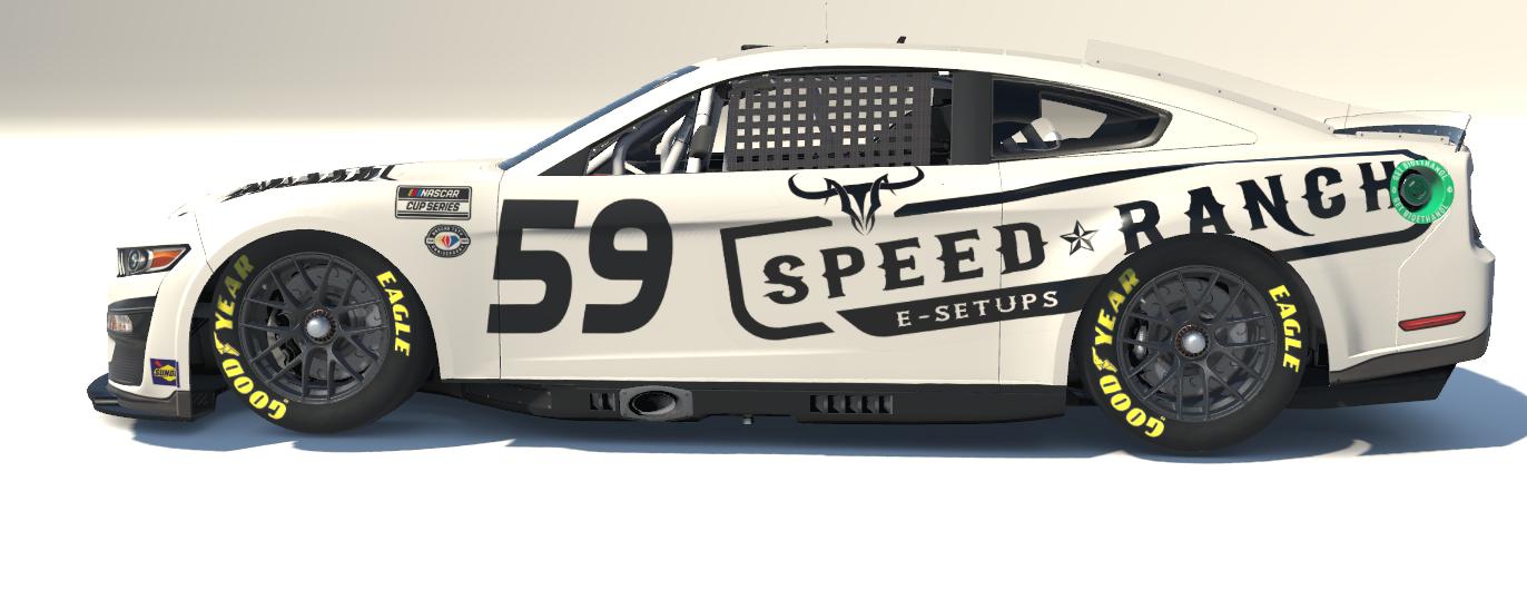 SPEED RANCH - NG MUSTANG - WHITE by Joshua O. - Trading Paints