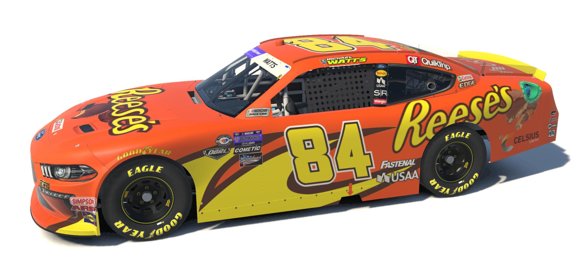 2024 Xfinity Reeses Mustang OBRL by Mike W. - Trading Paints