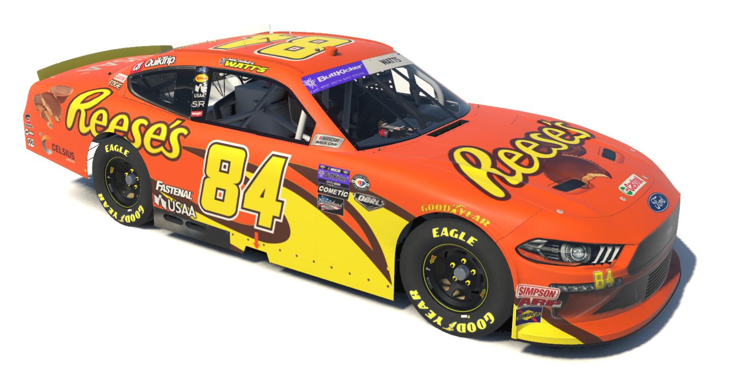 2024 Xfinity Reeses Mustang OBRL by Mike W. - Trading Paints