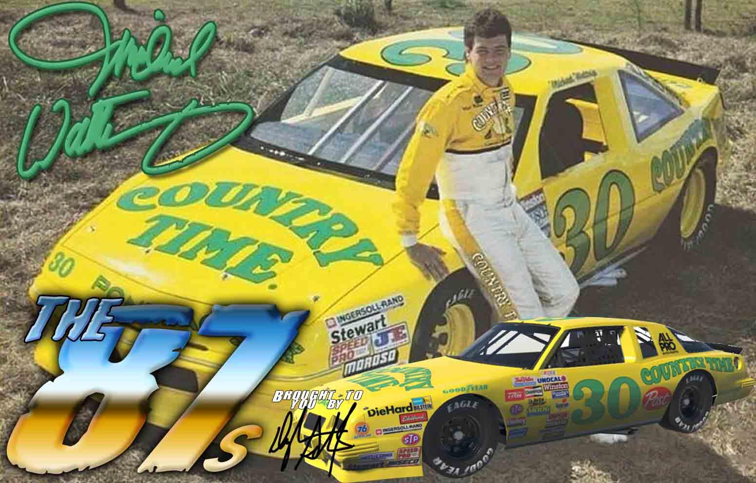 1988 Michael Waltrip Country Time Lemonade Pontiac Grand Prix by Dylan ...