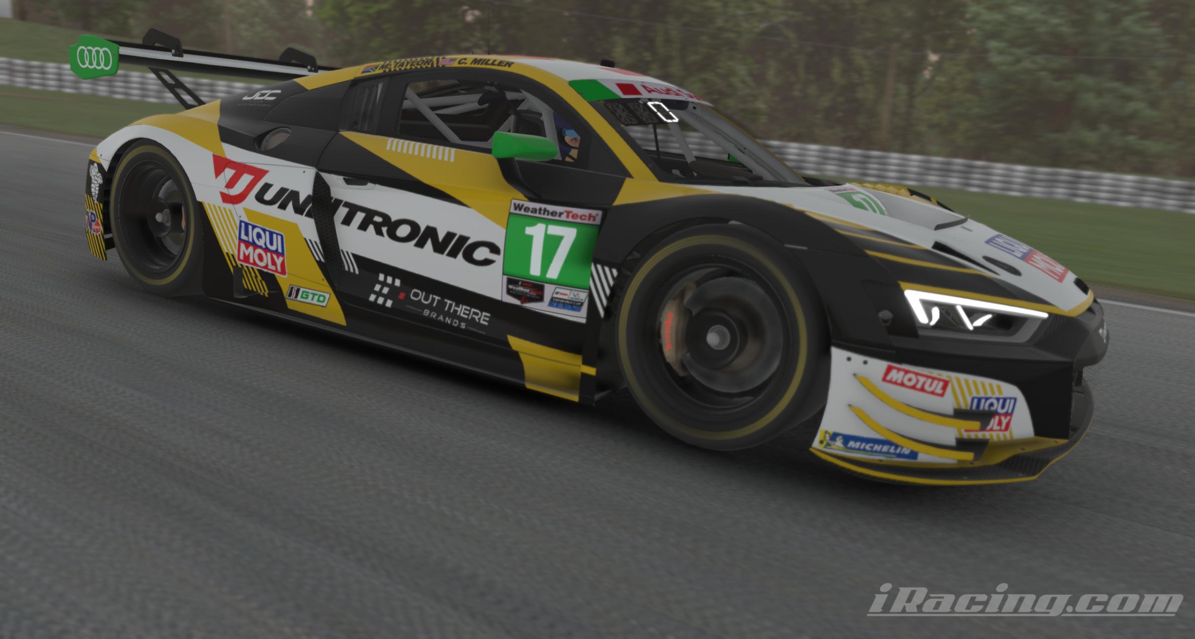 2023 #17 JDC Miller Unitronic Audi GT3 Fictional by Serena M. - Trading Paints