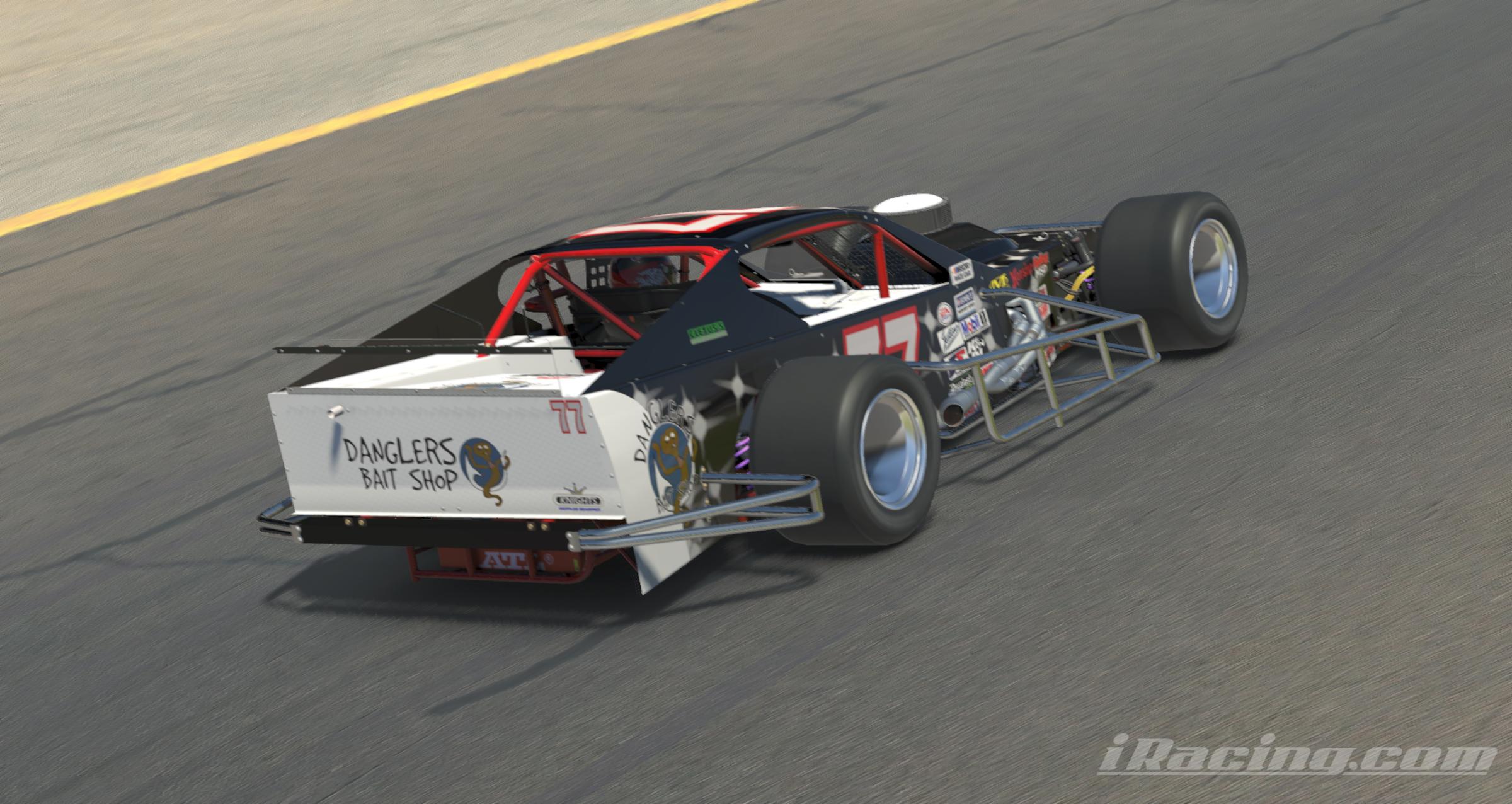 Nascar 05 178 Danglers Modified Sim Stamp by Kyle Carpenter - Trading Paints