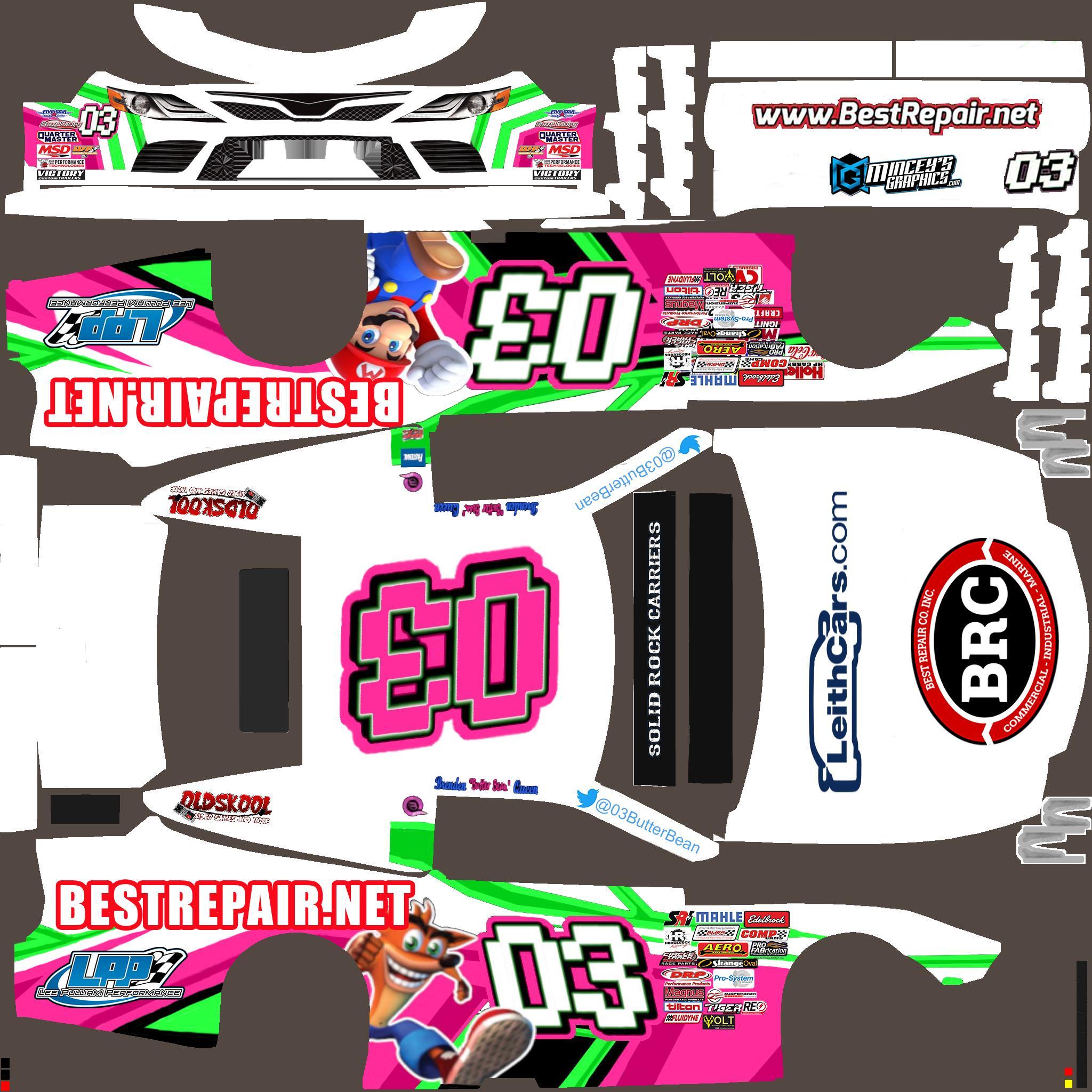 no number butterbean by Bryson Myers - Trading Paints