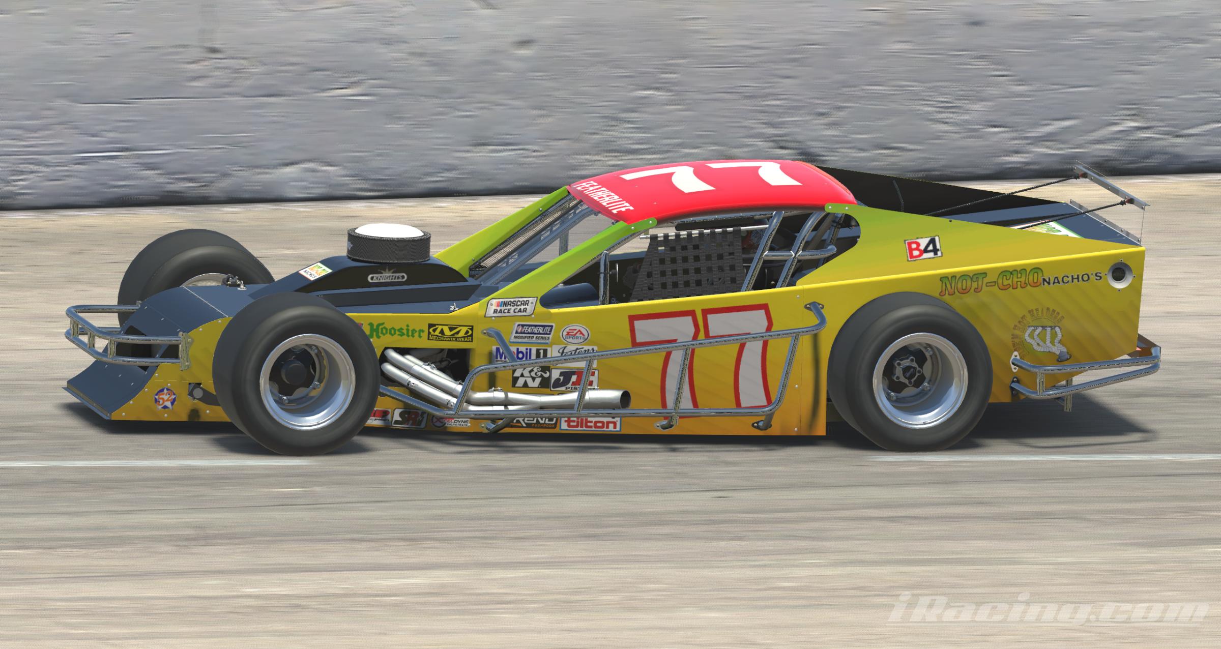 Nascar 05 193 NOT-CHO Nachos Modified Sim Stamp by Kyle Carpenter - Trading Paints