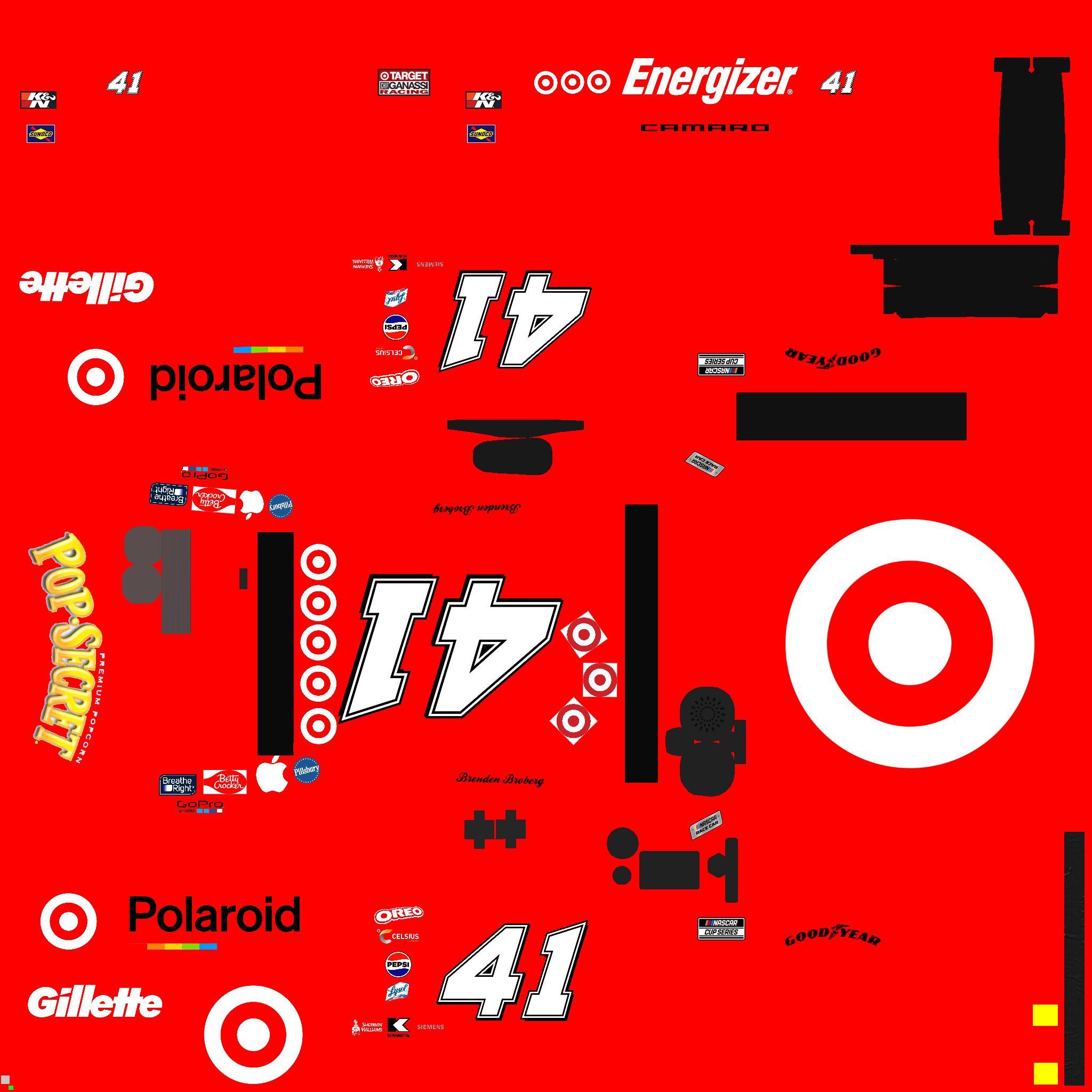 Target 2024 Sprint Cup Car by Brenden Broberg - Trading Paints