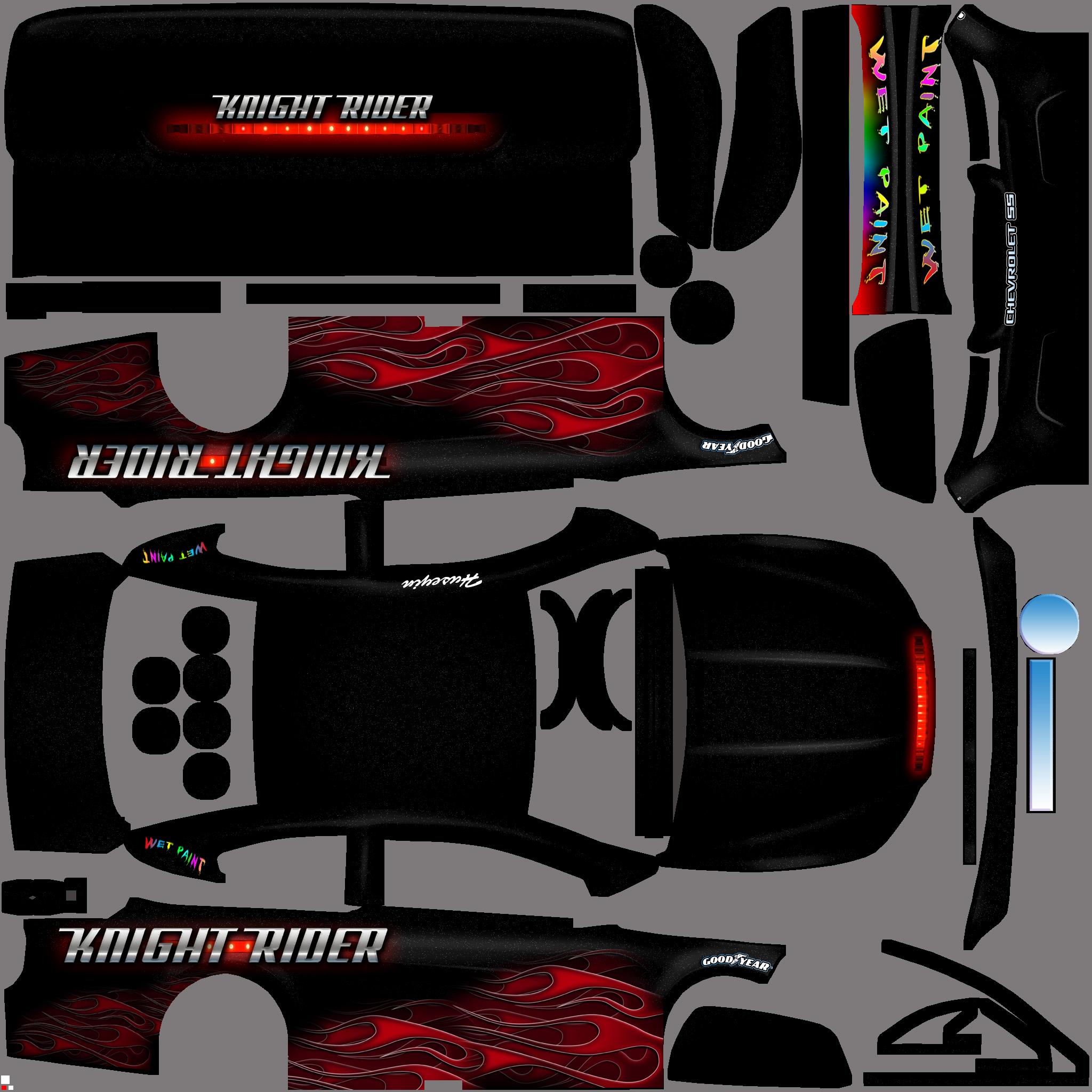 For Huseyin ..Knight Rider 1 by Cameron K Wilson - Trading Paints