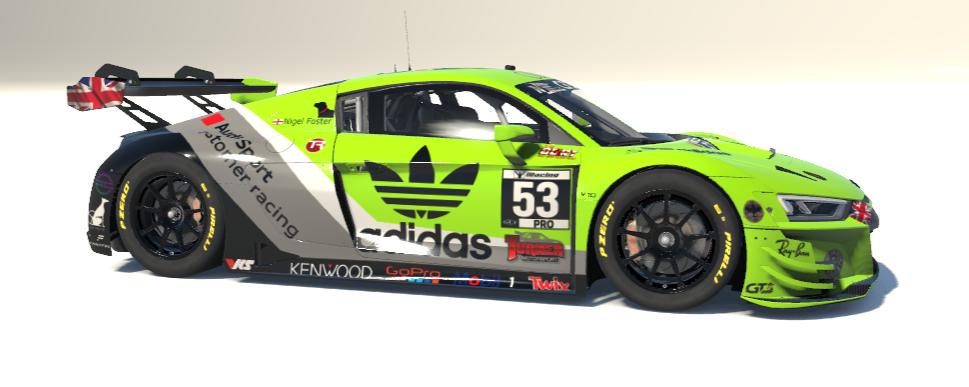 2024 Audi Livery for Foster Racing by Nigel Foster - Trading Paints