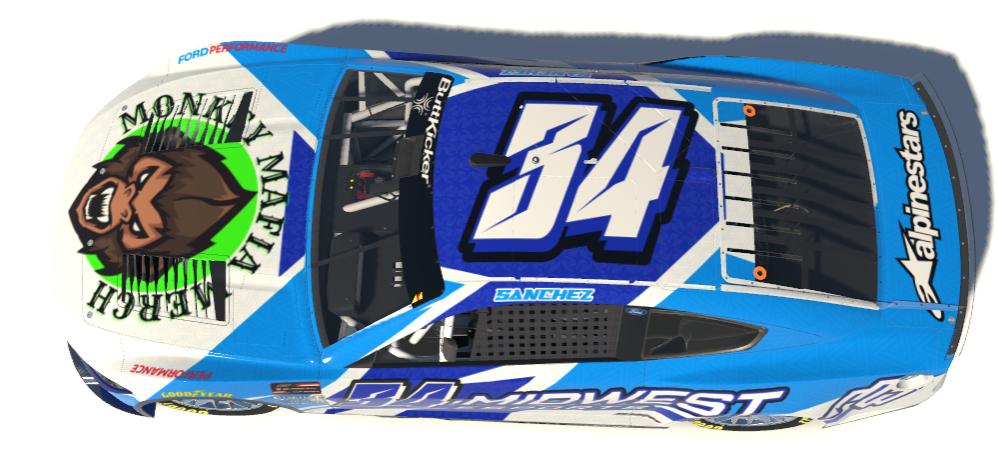 Rusty Sanchez BRB next-gen main car by Dallas L Johnson - Trading Paints