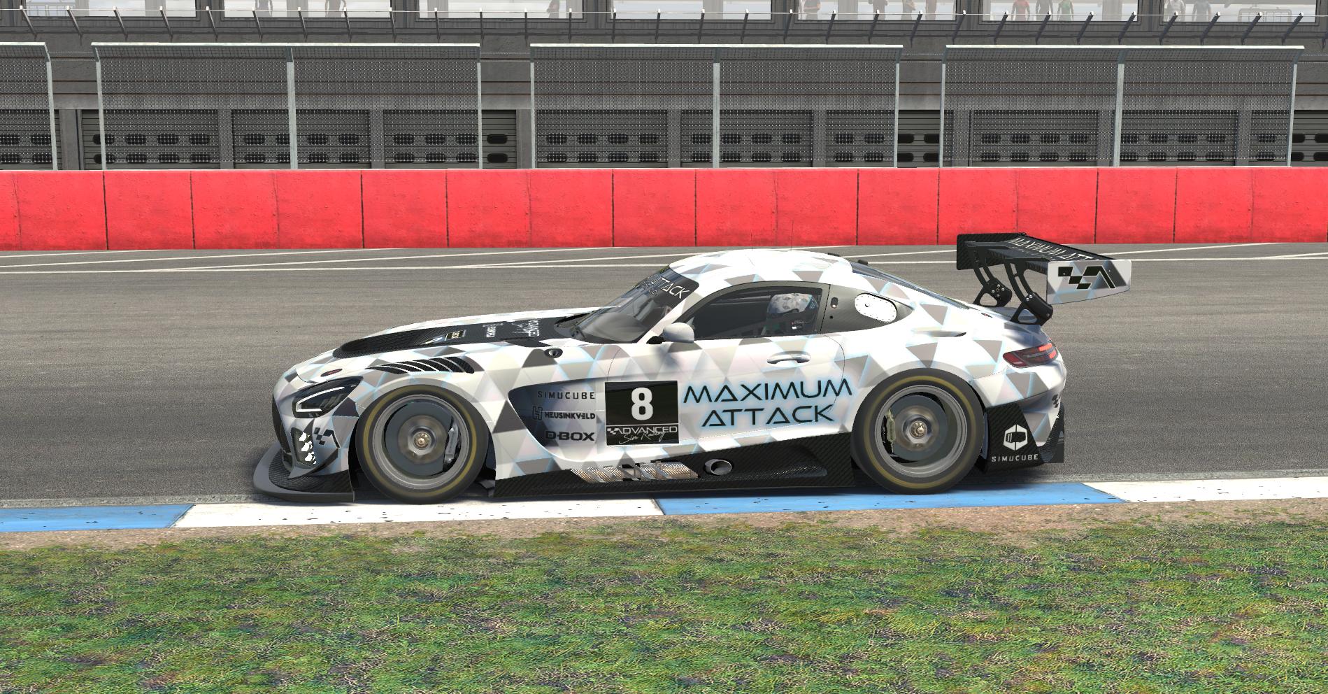 Maximum Attack Simulation Co - White Glow Mercedes AMG Evo GT3 DRD by ...