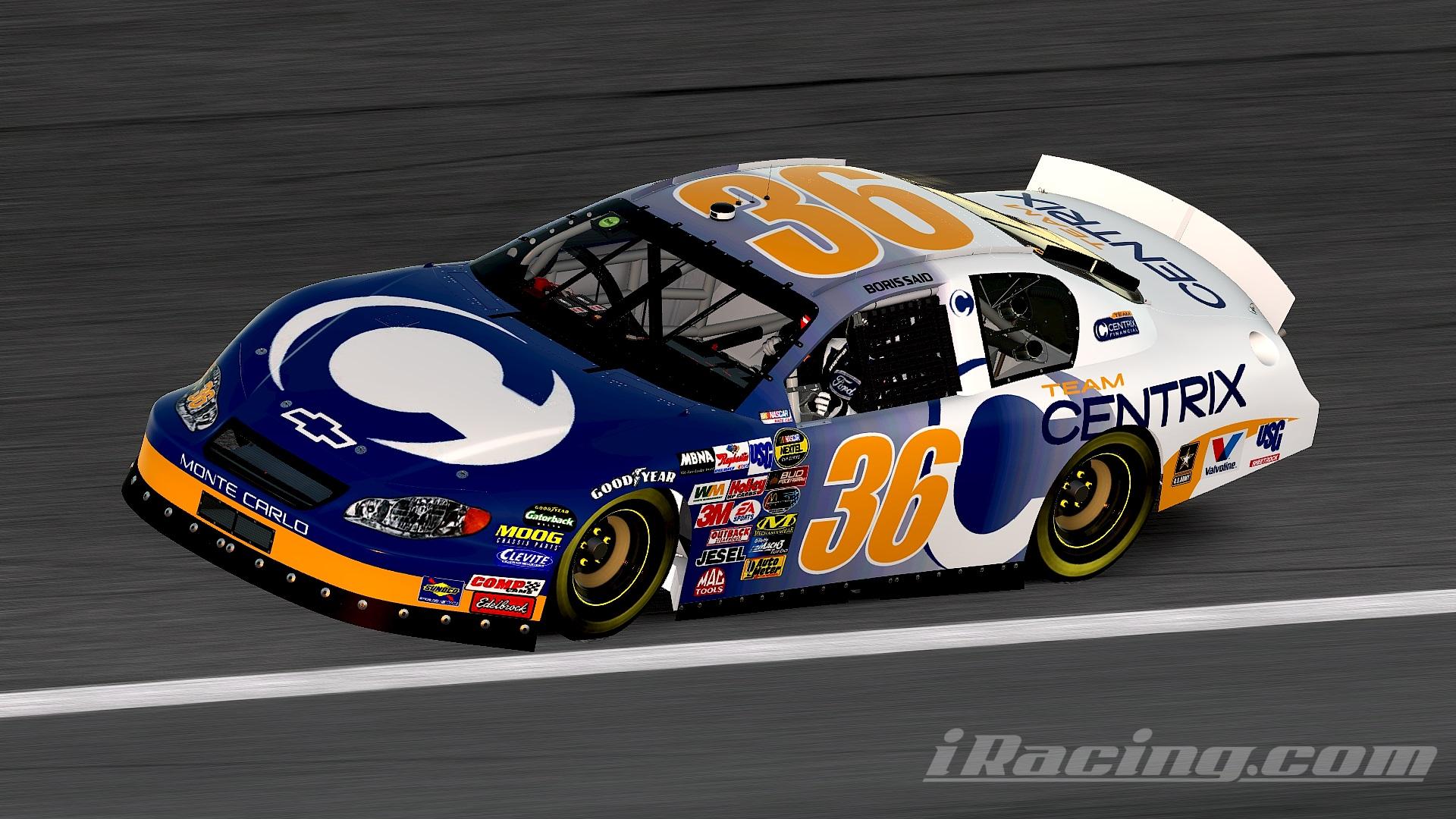 #36 Boris Said 2004 Centrix Financial Chevrolet Monte Carlo Sim Stamped ...