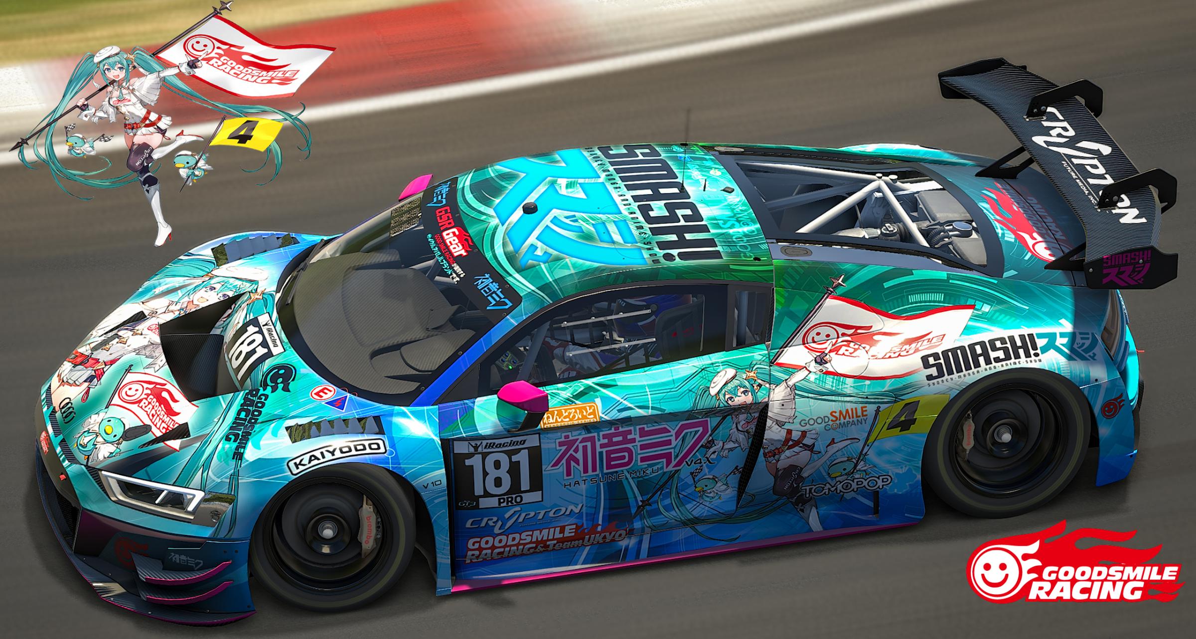 GoodSmile Racing by Paul Mansell - Trading Paints