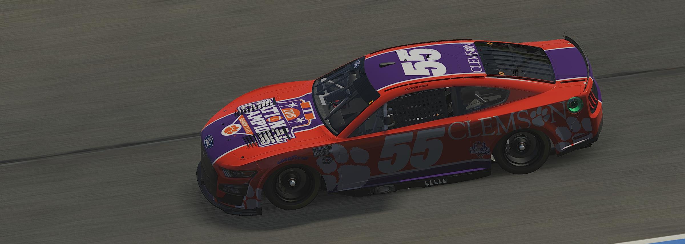 Cooper Nash l 55 Clemson l by Aaiden Howard - Trading Paints