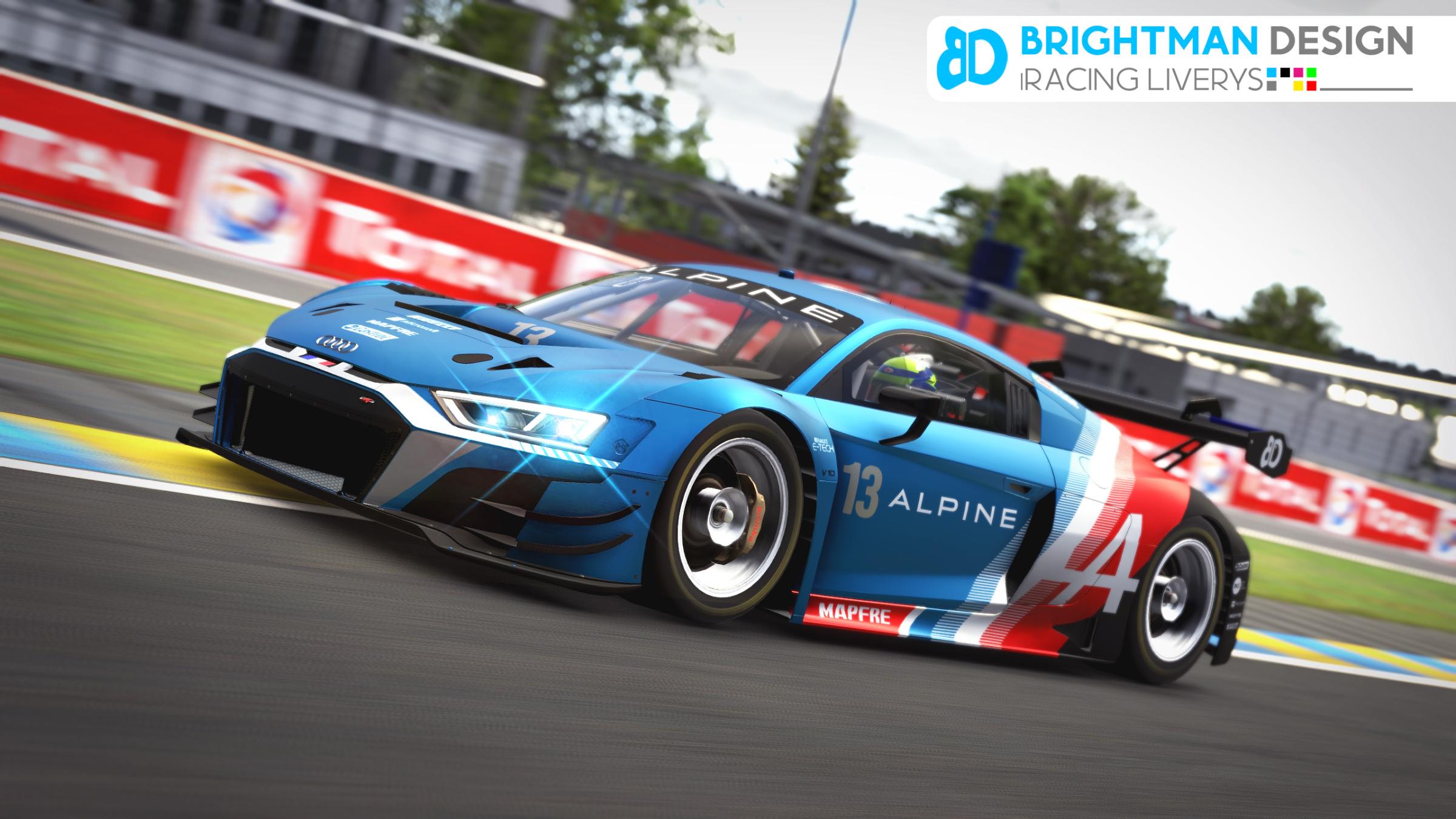 R8 Evo II | Alpine F1 2021 by Leon H. - Trading Paints