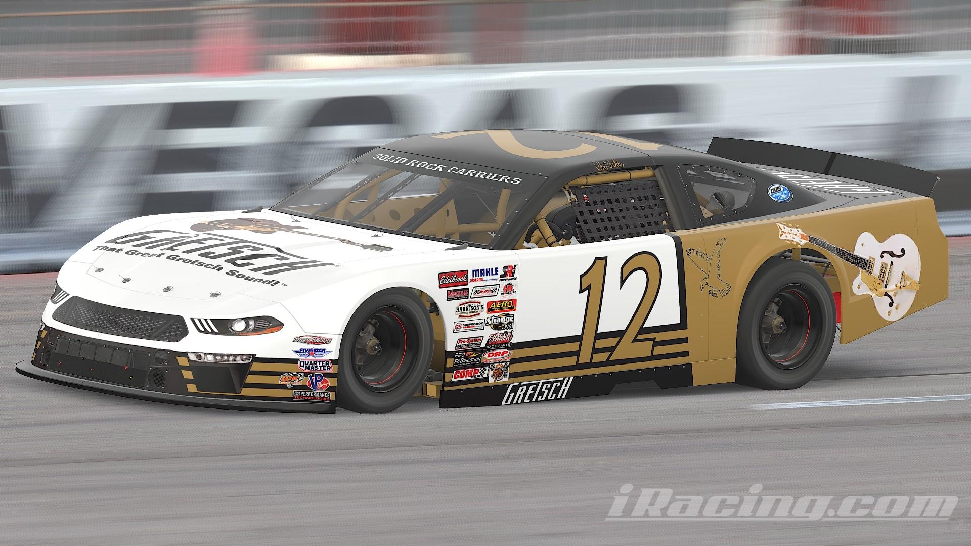 Gretsch Late model Stock car by Laycen Furniss - Trading Paints