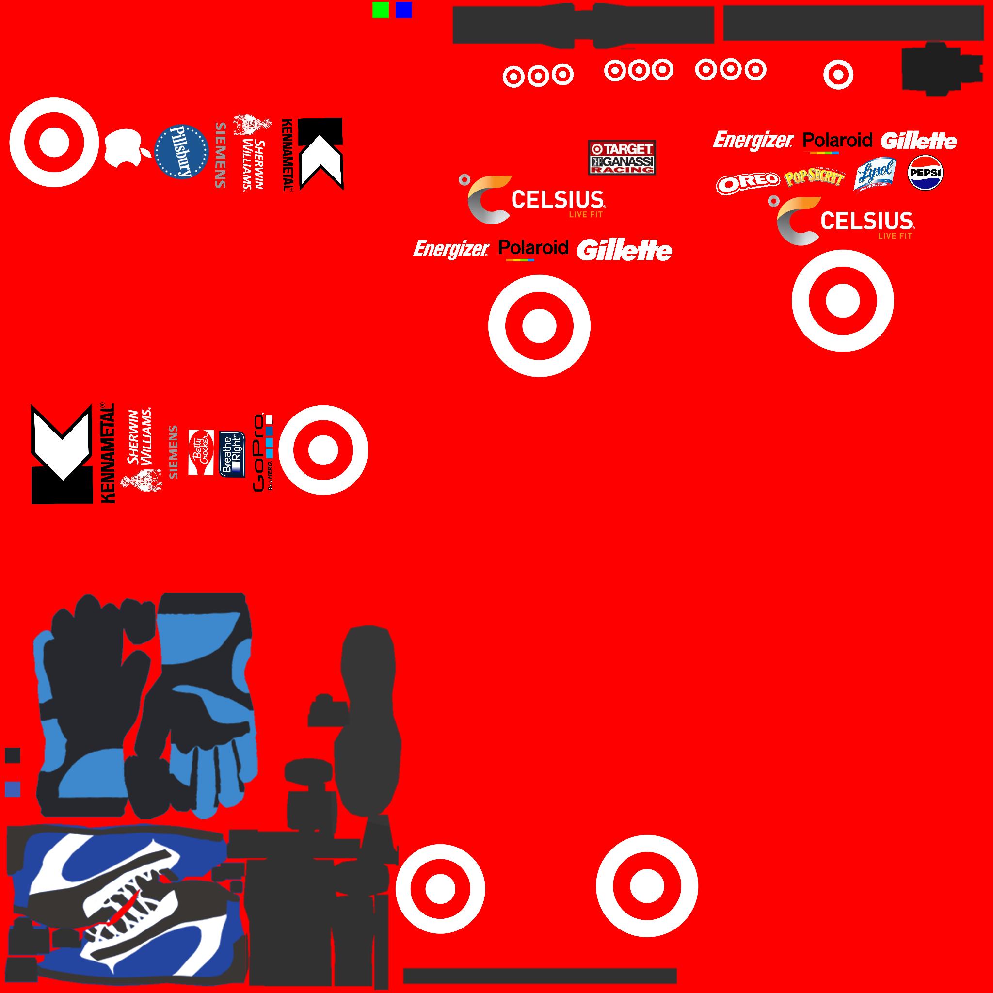 Target Celsius Firesuit 2024 by Brenden Broberg - Trading Paints