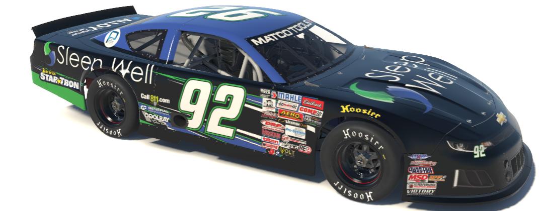 DGM Racing Sleep Well Inc. Chevy 92 by Joseph Segalla - Trading Paints