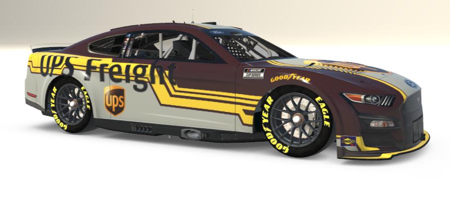 Ford Mustang Nextgen UPS Freight by Kenneth Blackmere - Trading Paints