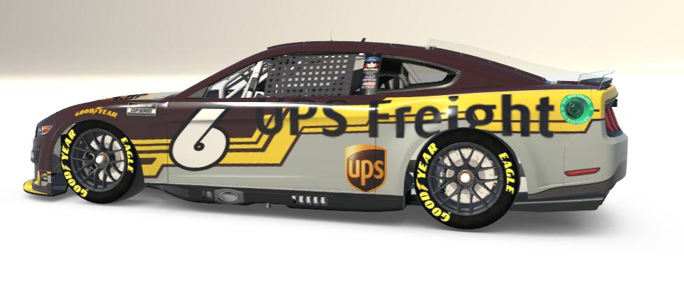 Ford Mustang Nextgen UPS Freight by Kenneth Blackmere - Trading Paints