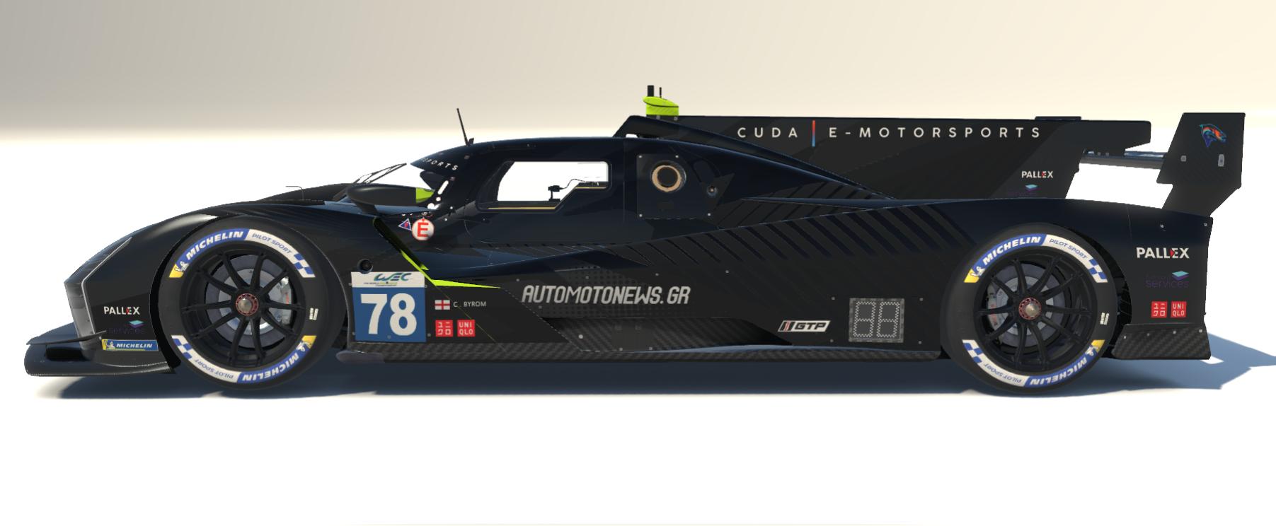 Cuda eMotorsport - #78 Chris Byrom ARL Test Livery by Lewis Archer ...