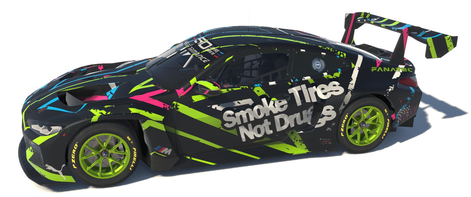 Smoke Tires Not Drugs by Marcel R. - Trading Paints