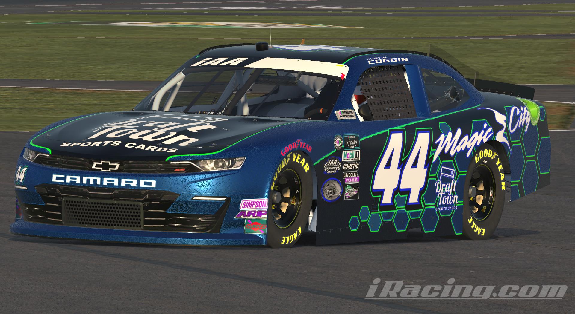 Dustin Coggins Magic City Xfinity BLUE by Randy B. - Trading Paints