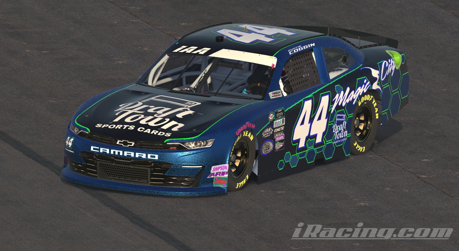Dustin Coggins Magic City Xfinity BLUE by Randy B. - Trading Paints