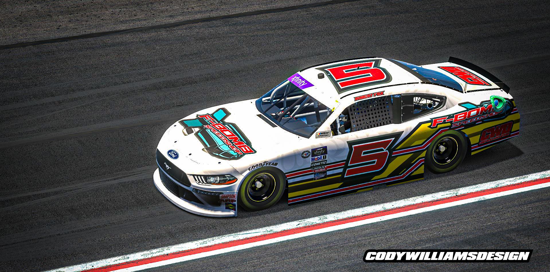 Robert Fox Ford XFINITY Mustang! by Cody G Williams - Trading Paints