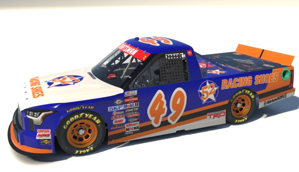 EA Fantasy Truck 52 Racing Shoes by Elijah Travis - Trading Paints