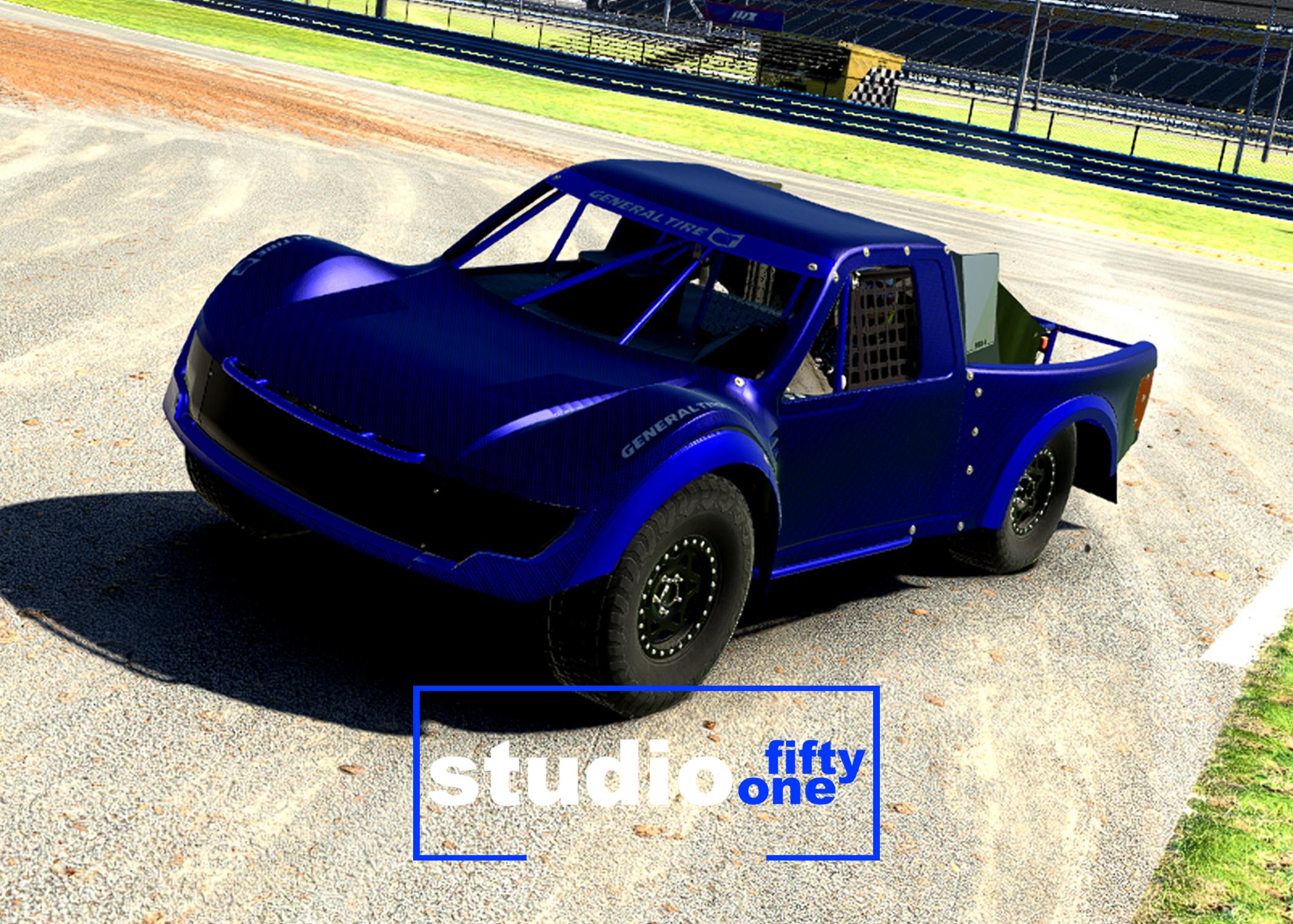 Carbon Fiber Blue by Tj Allain - Trading Paints